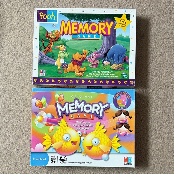 Disney | Toys | Disney Pooh And Friends Memory Game Colorful Edition ...